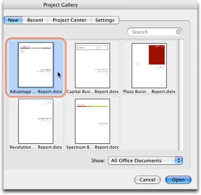 Free download Using Word 2008 Templates programs - masinternet