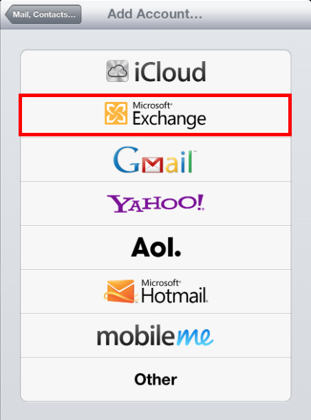 LSUMail: Set Up Device | iPad - GROK Knowledge Base